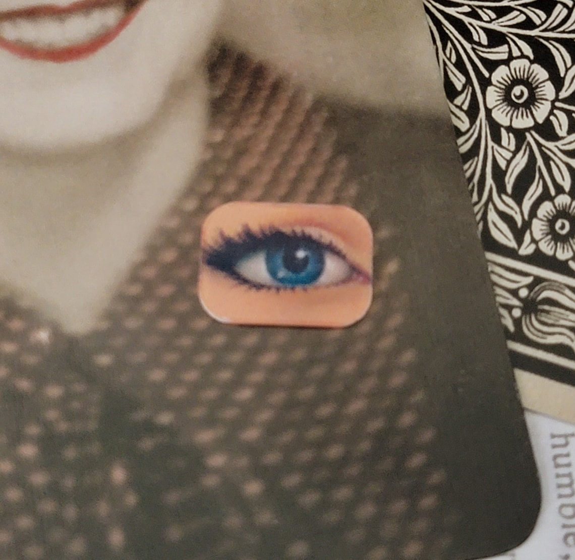 Vintage Lenticular Eye Winking Blinking Eye Flicker Tiny - Etsy