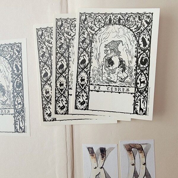 Adhesive Bookplate - Etsy