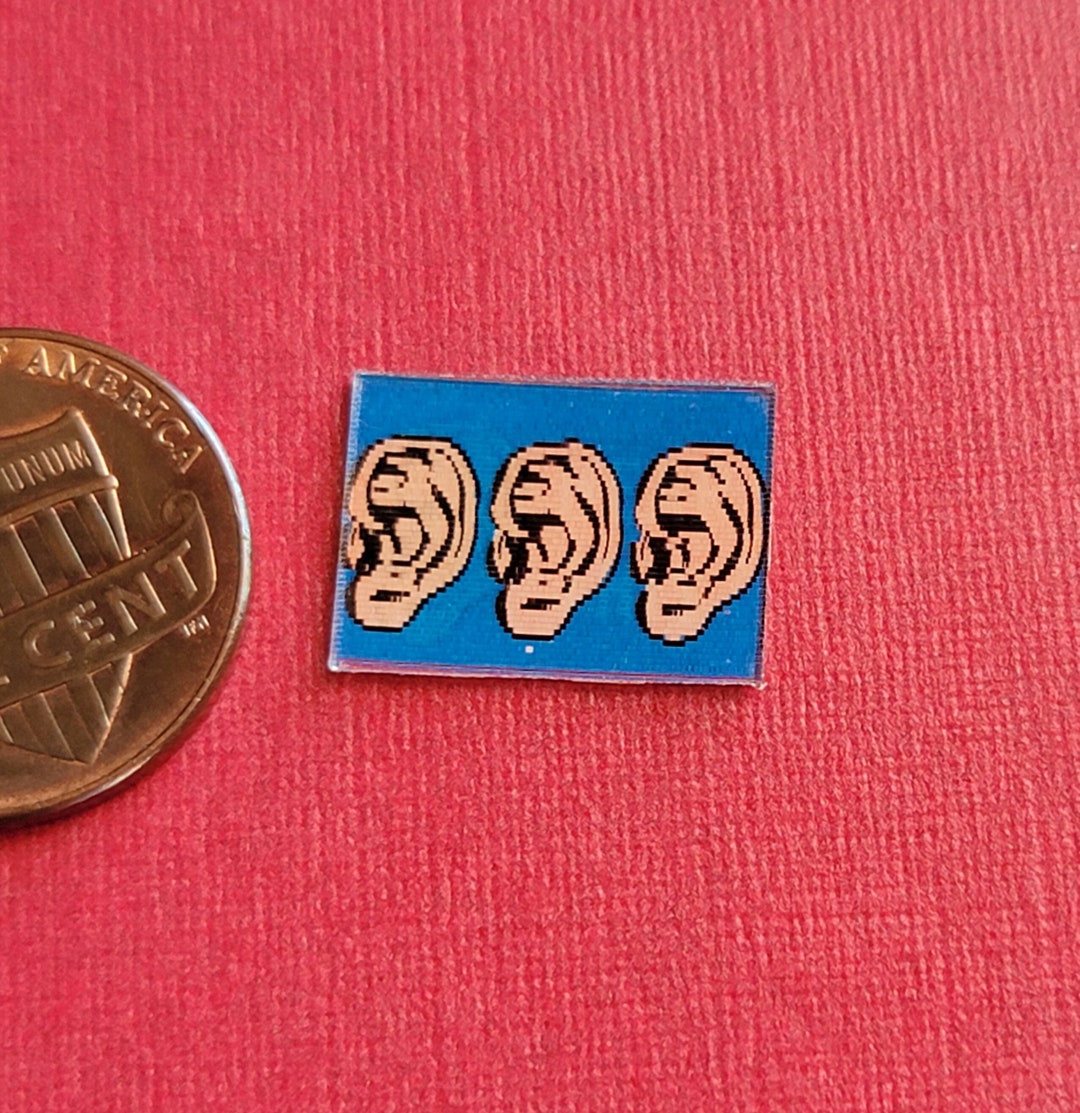 Vintage Lenticular Tiny Vari-vue Hear This? Mini Flicker Winky Flasher ...