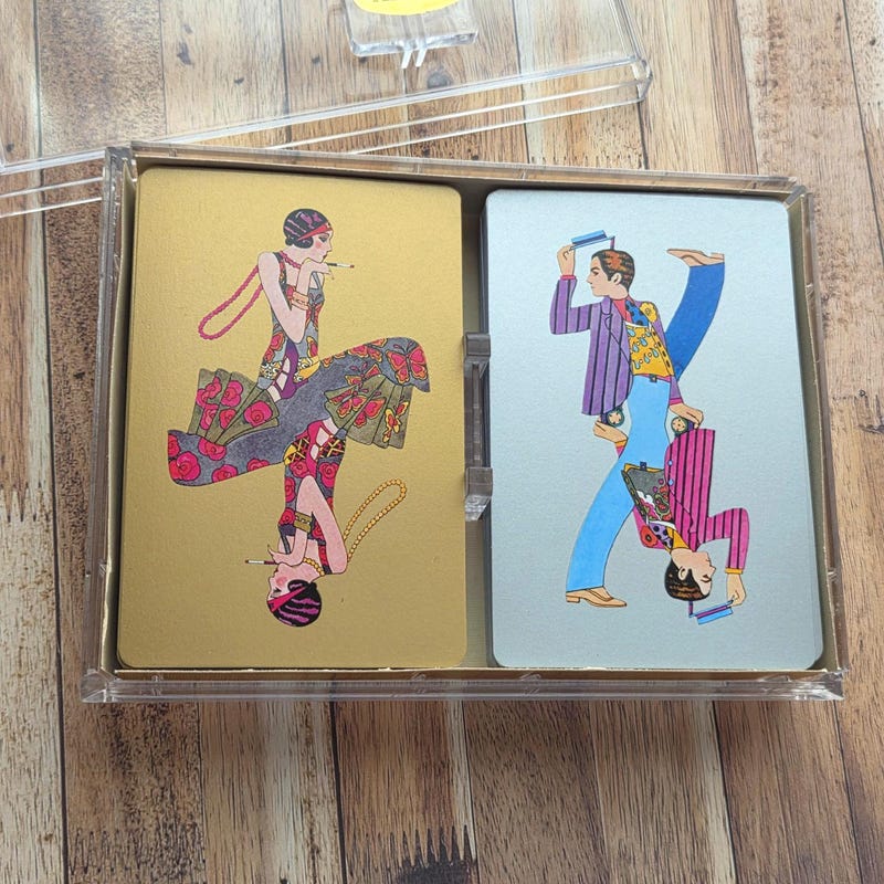 Art Deco Playing Cards - Etsy