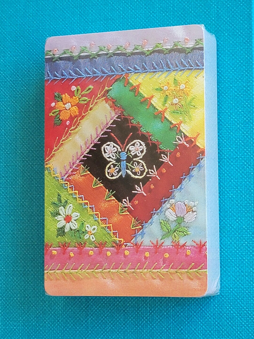 Vintage Sealed Deck Playing Cards Patchwork Hallmark - Etsy