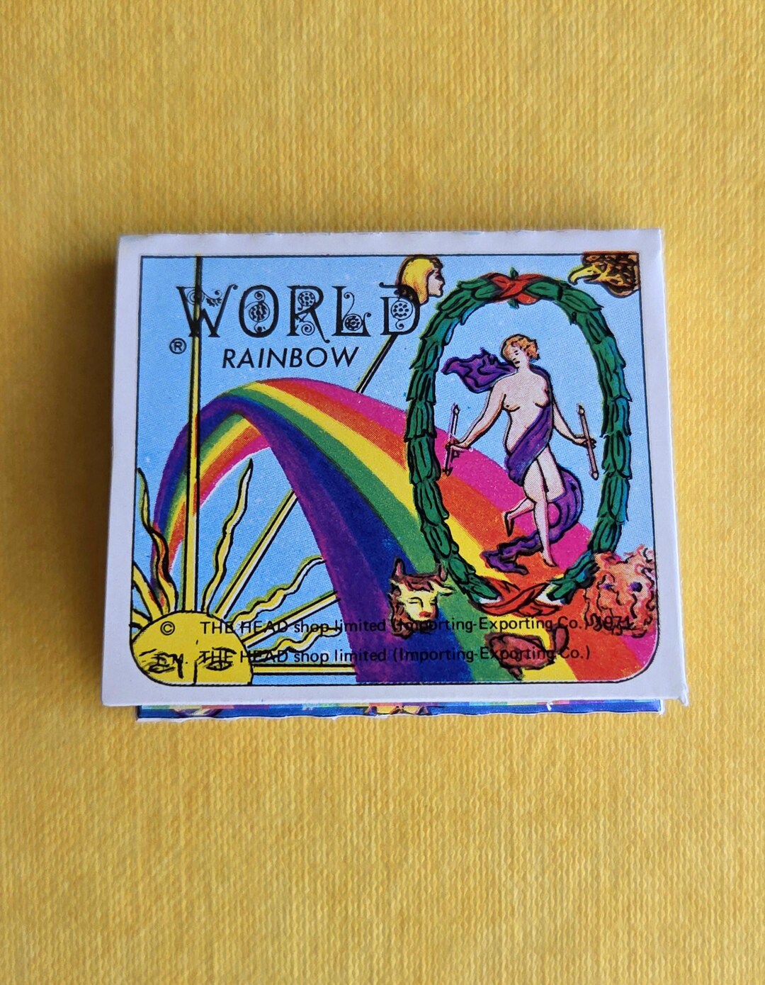 Vintage World Rainbow Rolling Papers Rare Head Shop Find - Etsy