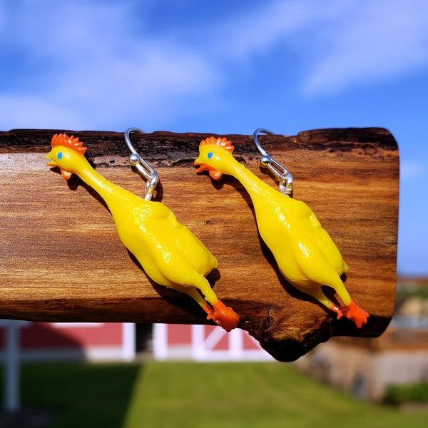 Miniature Plastic Chickens - Etsy