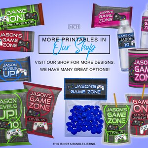 Gamer VIP Party Passes, V.I.P. Pass Cards, Video Game Party Gaming ID ...