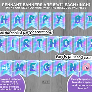 VSCO Girl Party Banner, Vscogirl Birthday Vsco Party Backdrop ...