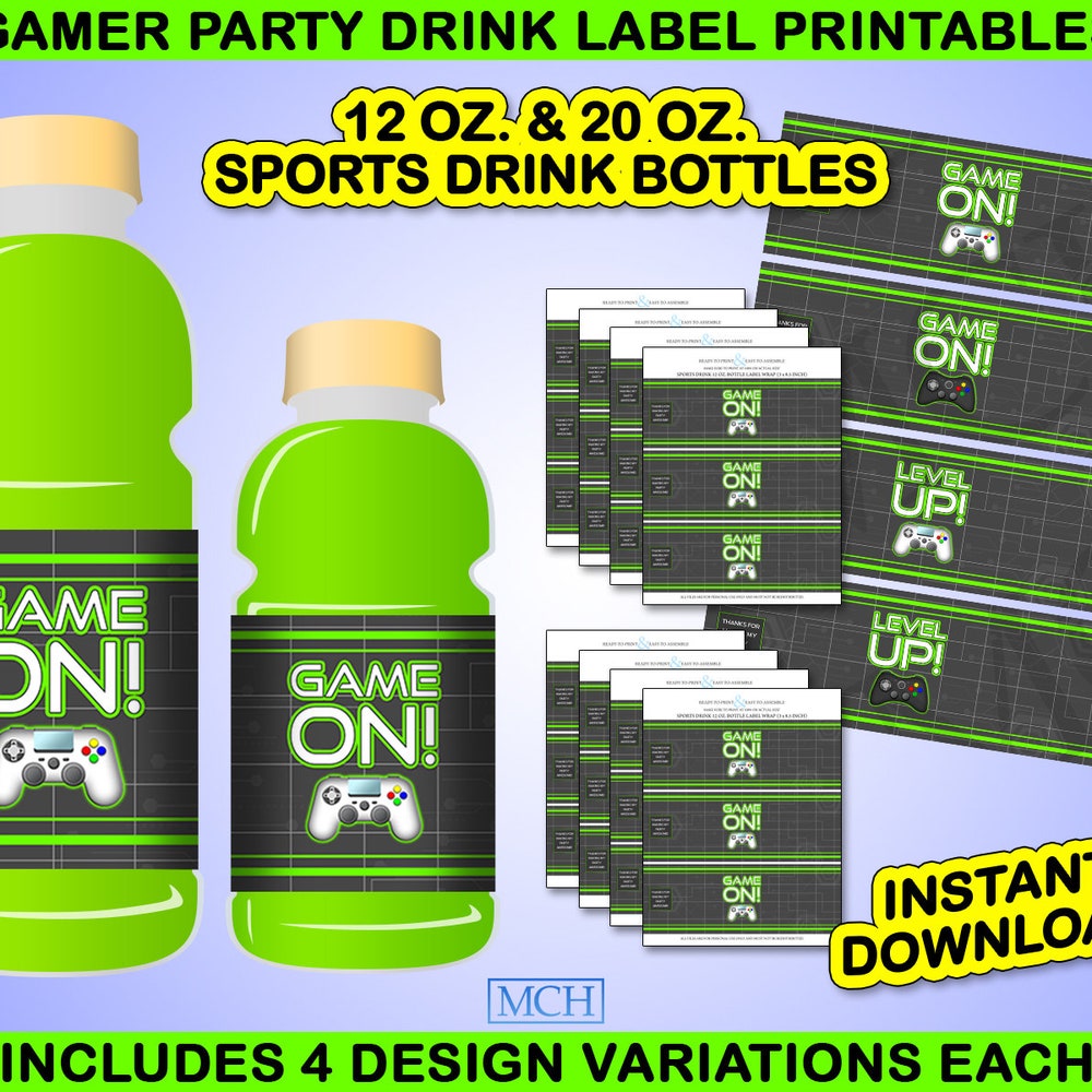 GamerParties - Etsy