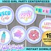 VSCO Girl Party Centerpieces Vscogirl Birthday Vsco Party | Etsy