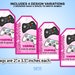 Gamer Party Favor Gift Tags, Video Game Party Gaming Birthday Food ...