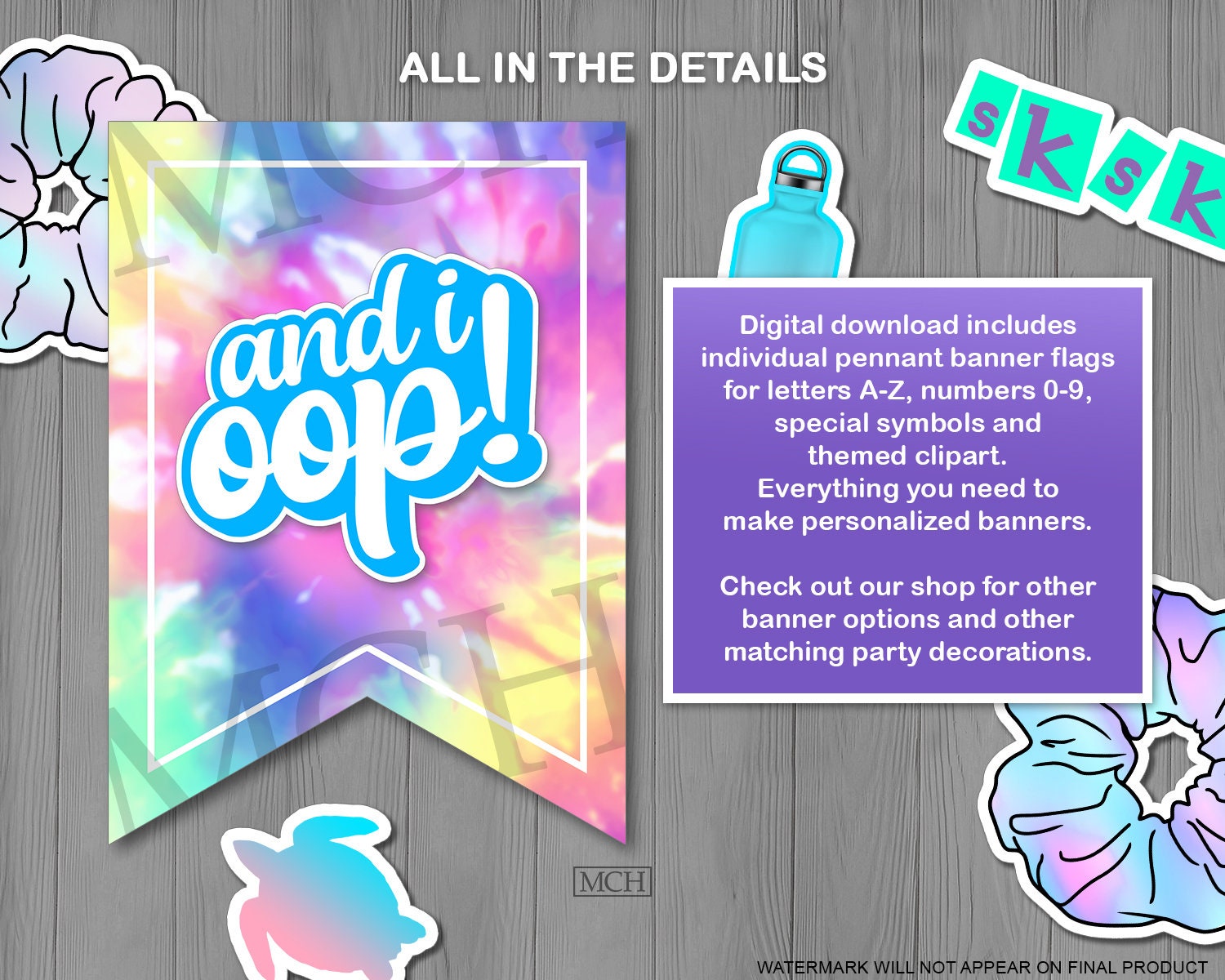 VSCO Girl Party Banner, Vscogirl Birthday Vsco Party Backdrop ...