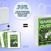 Gamer Party Favor Gift Bag Label Wrap Video Game Party Gaming Birthday ...