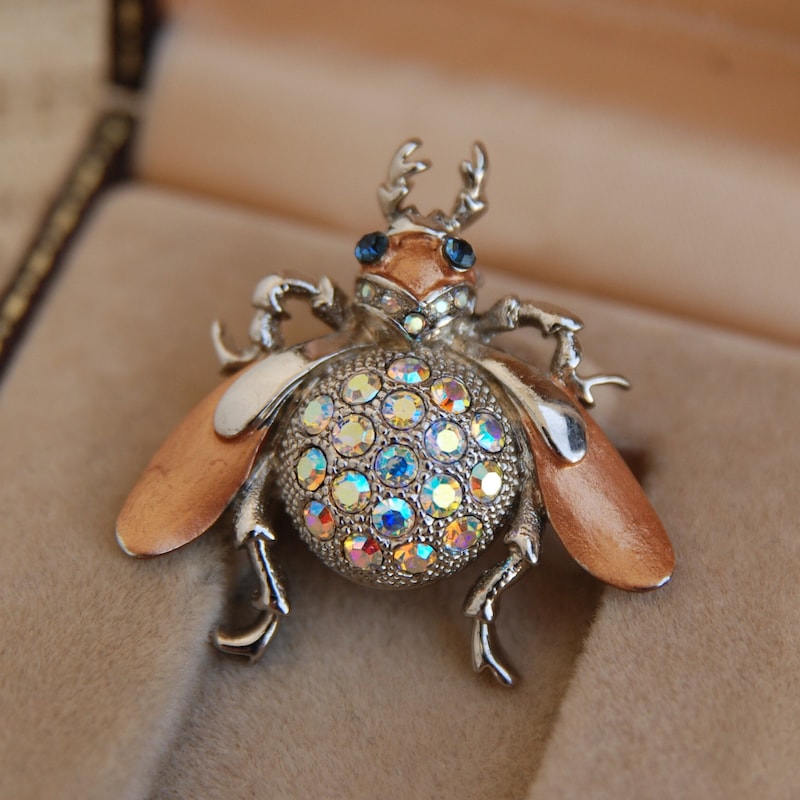 Bug Brooches - Etsy