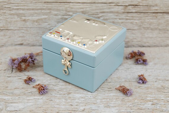Cute Trinket box with lid and Animals design Gift for… - Gem
