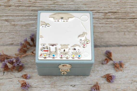 Cute Trinket box with lid and Animals design Gift for… - Gem