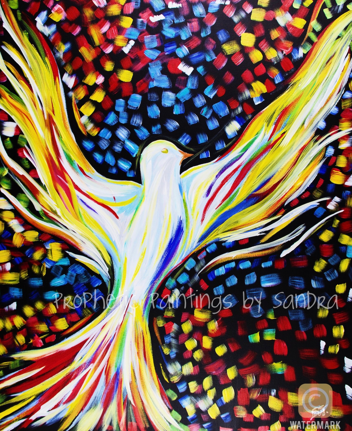 Revival in the Spirit- Art Print of an Original Acrylic Painting ...