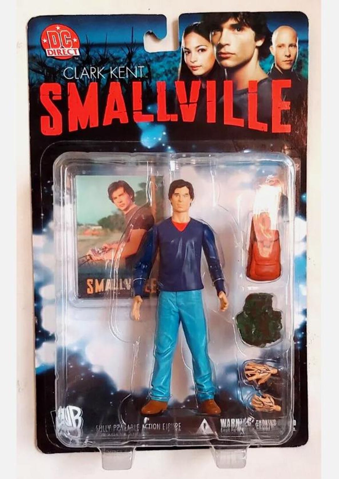 Smallville Clark Kent DC Direct Action Figure Superman Factory Sealed ...