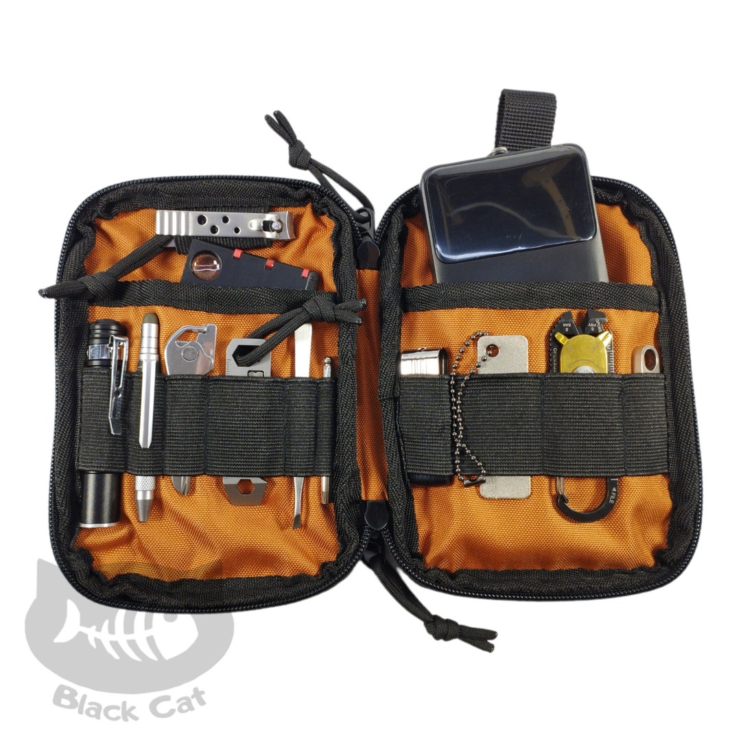 EDC Pouch Organizer, Case for Multitool, Flashlight, Folding Knife ...