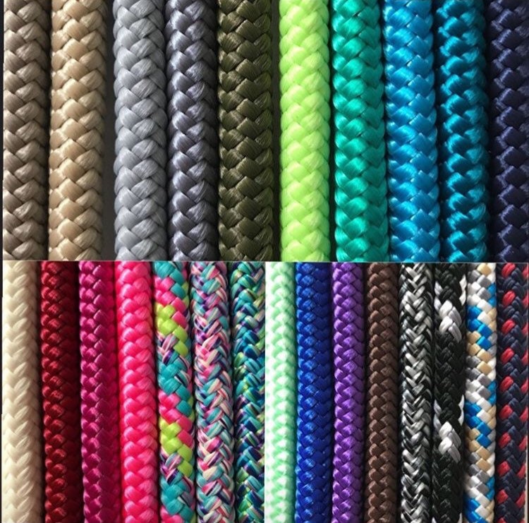 Dragline Rope Made of Climbing Rope PPM With Leather Rigging Long Leash ...