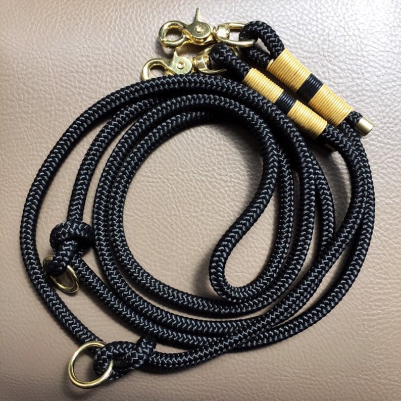 Tauleine for the Dog PPM Rope With Leather Clocking - Etsy
