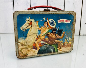 Vintage Lunch Box - Etsy