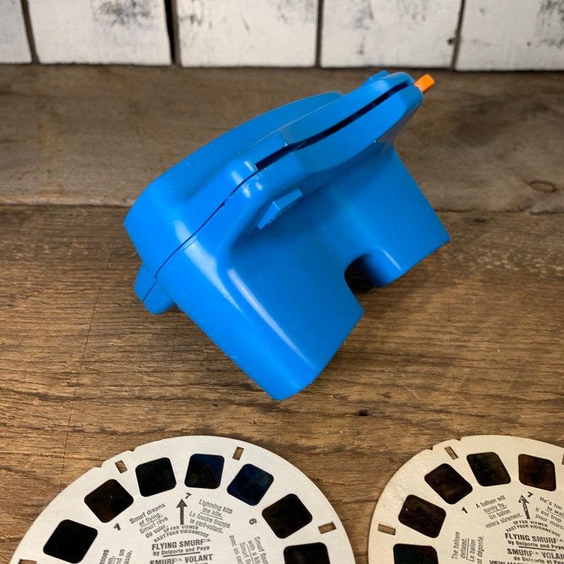 Vintage View Master Smurf Disk - Etsy