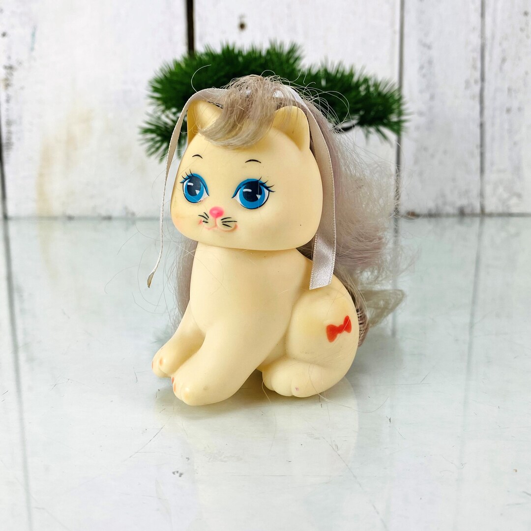 Vintage My Little Pony MLP Vintage Cat Kitty Mattel 1989 - Etsy