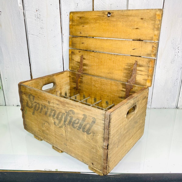 Antique Beer Crate - Etsy