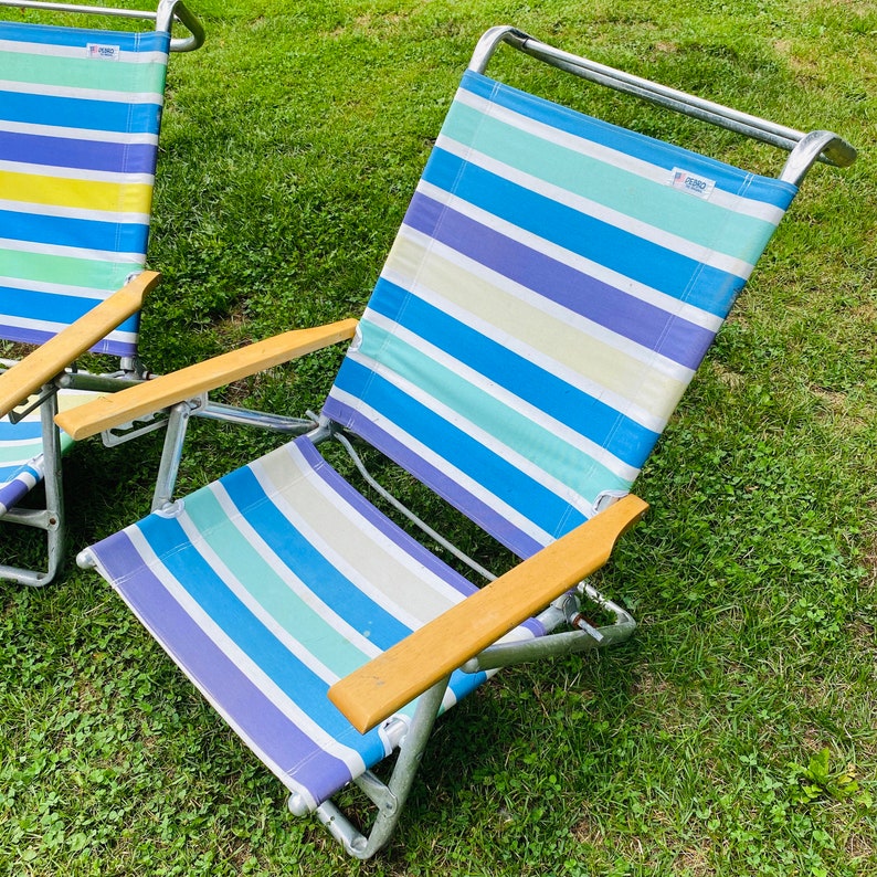 Vintage Debro Lawn Chair 2 | Etsy