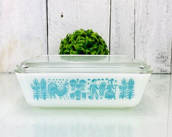 Pyrex Butterprint 475 Round Casserole Dish - Etsy