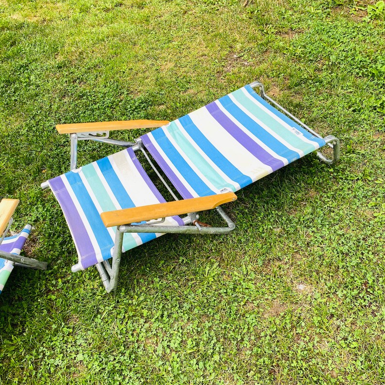 Vintage Debro Lawn Chair 2 | Etsy