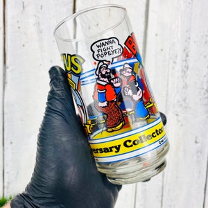 Vintage Pepsi Brutus Popeye Water Glass 1983 Collector Series 10th ...