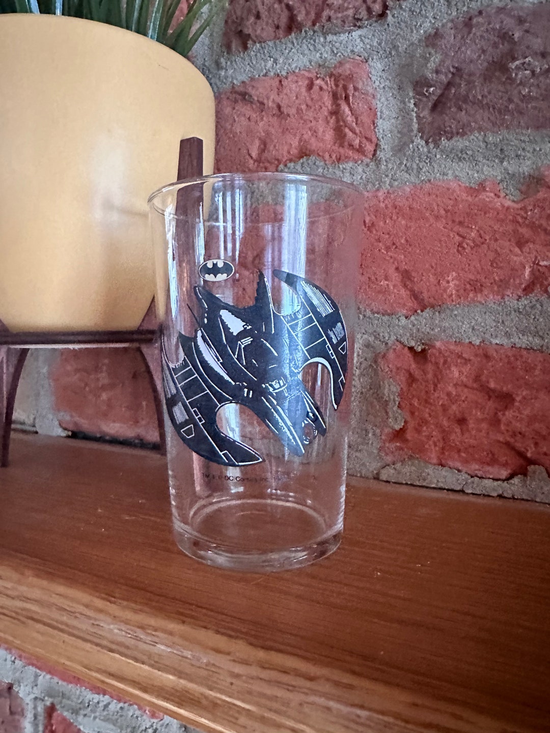 Vintage 1989 Batman Glass, DC Comic Glass Ultramar Canada - Etsy