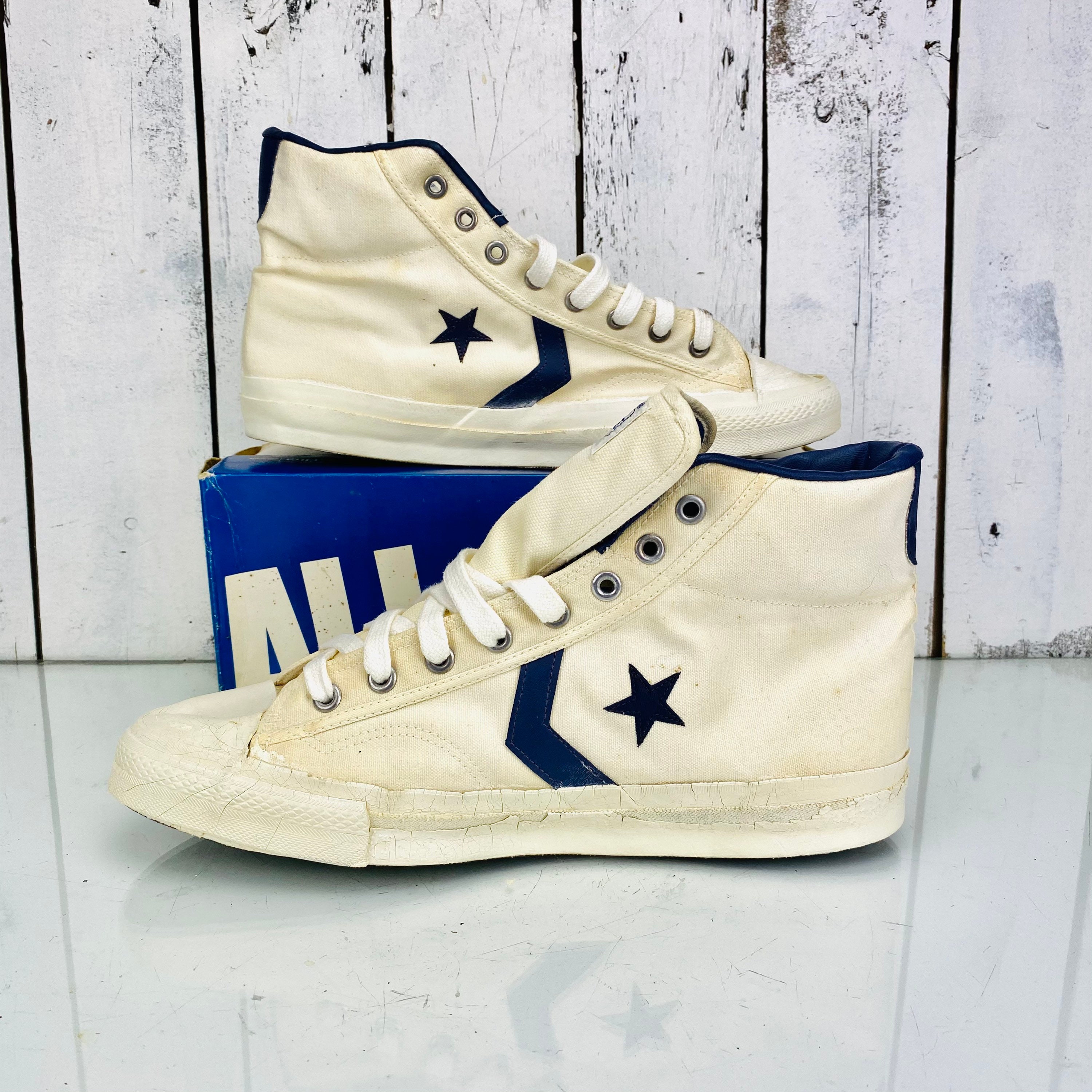 Vintage Converse All-star Original Athletic Shoes Has Never | Etsy