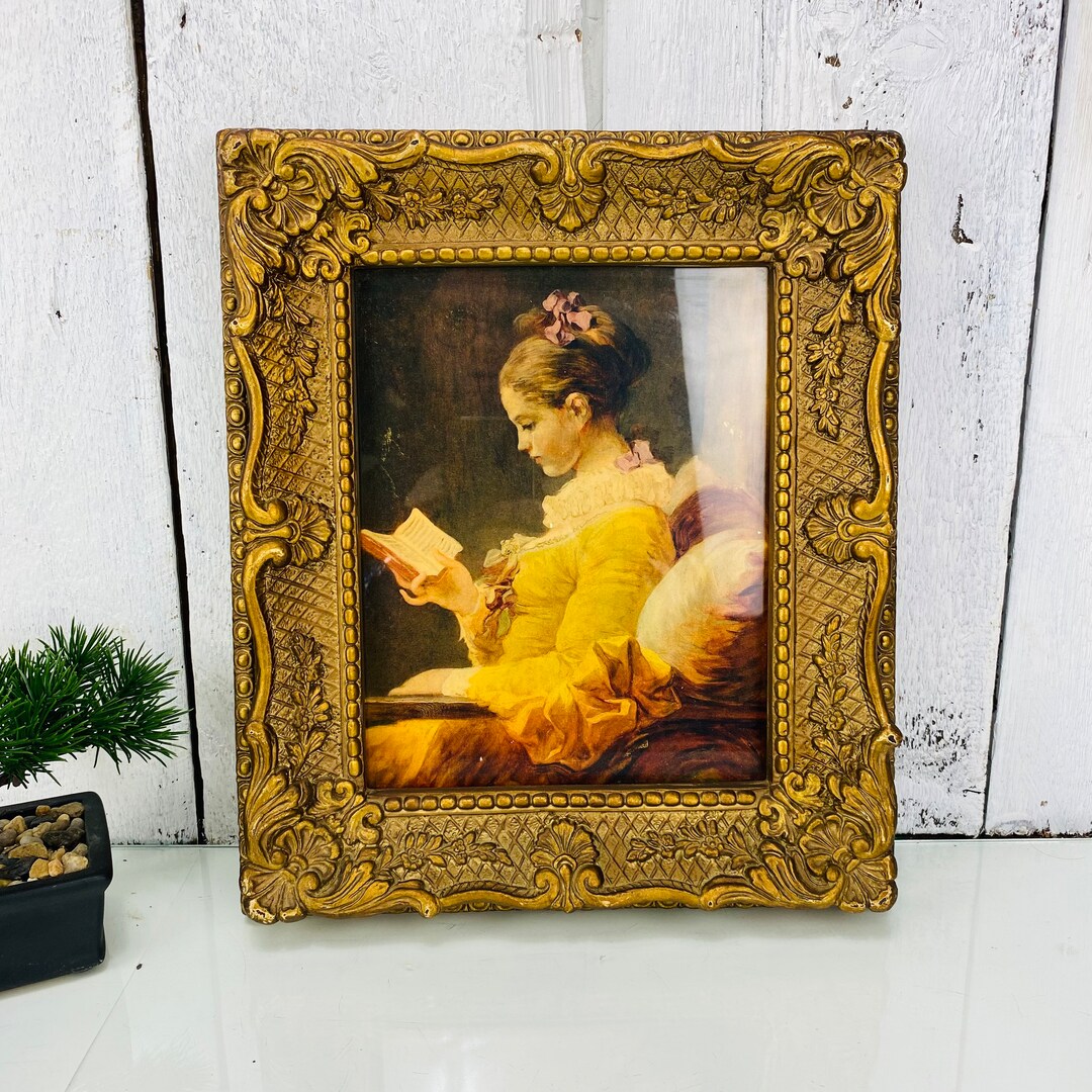 Antique Golden Victorian Style Plastic Frame - Etsy