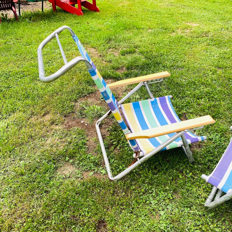 Vintage Debro Lawn Chair 2 | Etsy