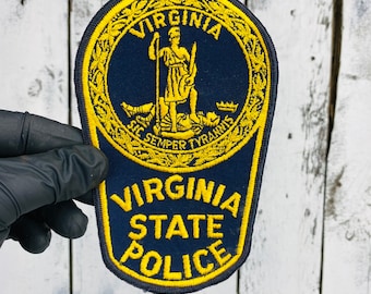 Virginia State Police Patch - Etsy