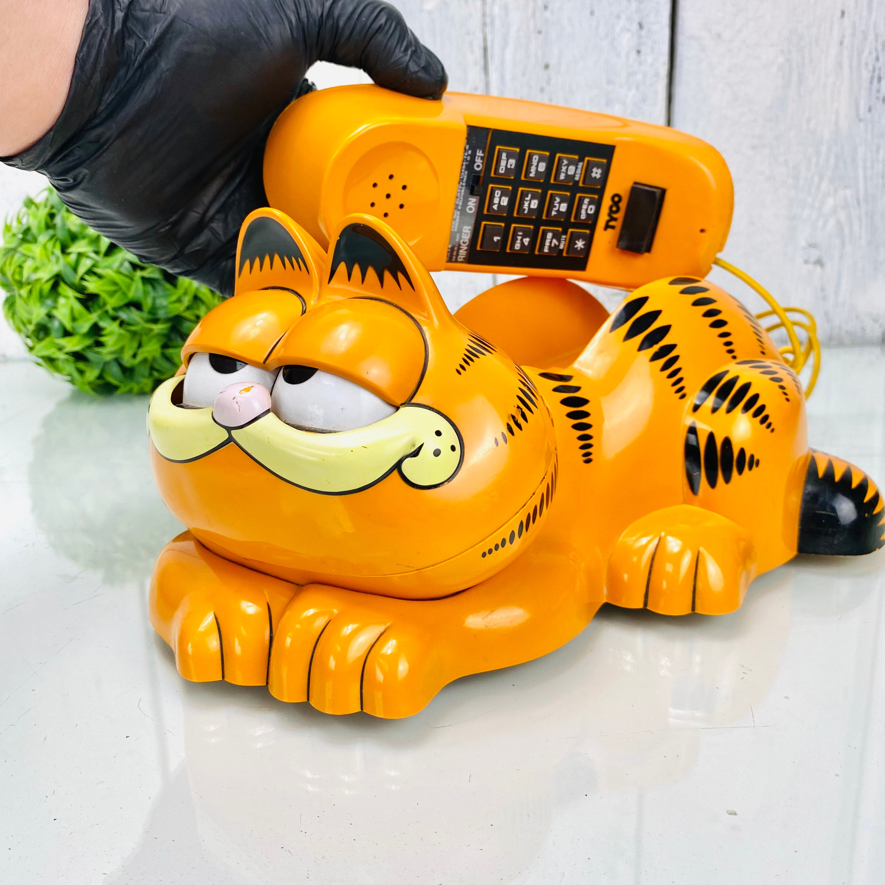 Vintage garfield tyco landline phone - munimoro.gob.pe