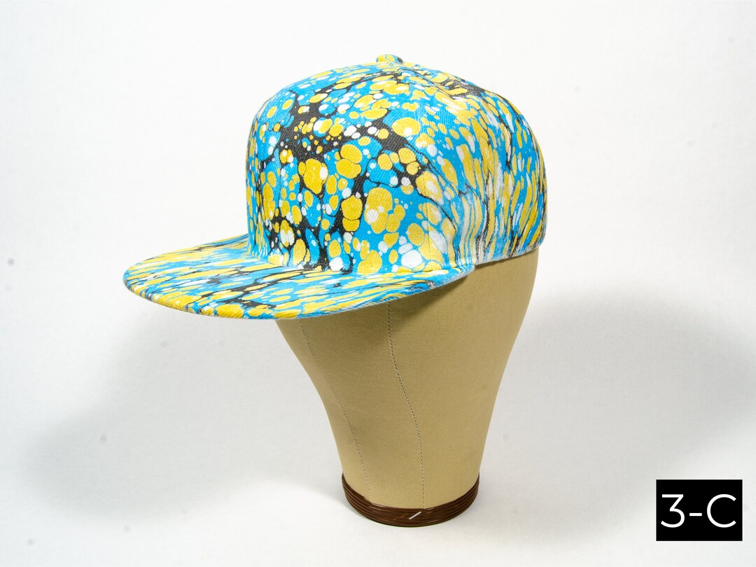 Marbled Hat | Speckled Stone Pattern | Various Styles - Etsy