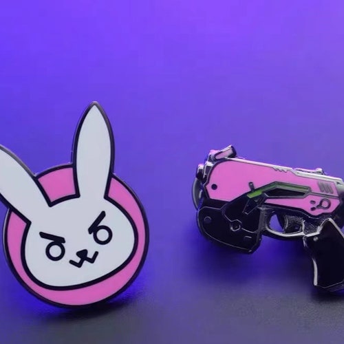 D.va Salt Spray Inspired Enamel Pin Overwatch | Etsy