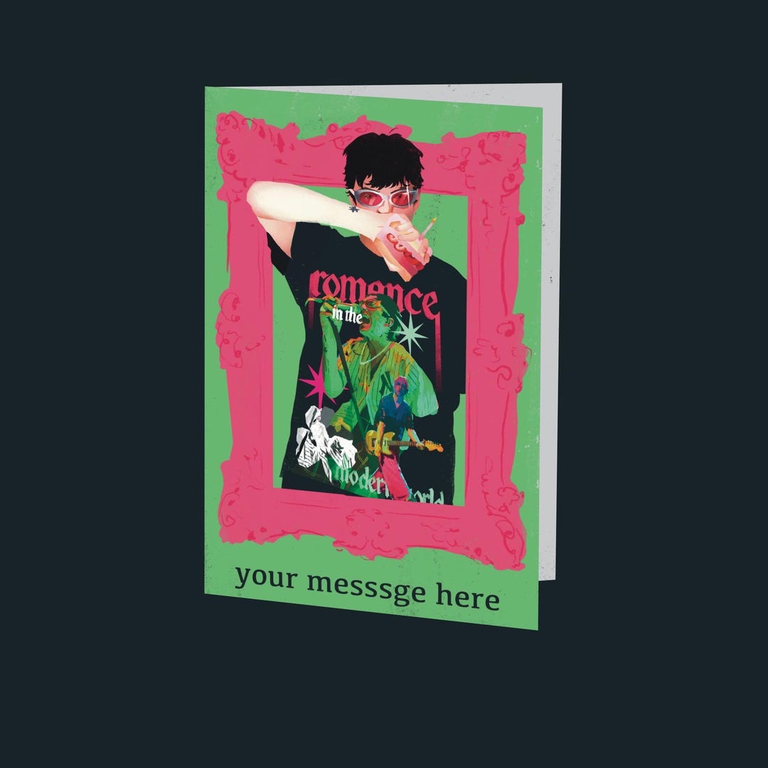 Grian Chatten Birthday Card Fontaines D.C A5 Greetings Card - Etsy