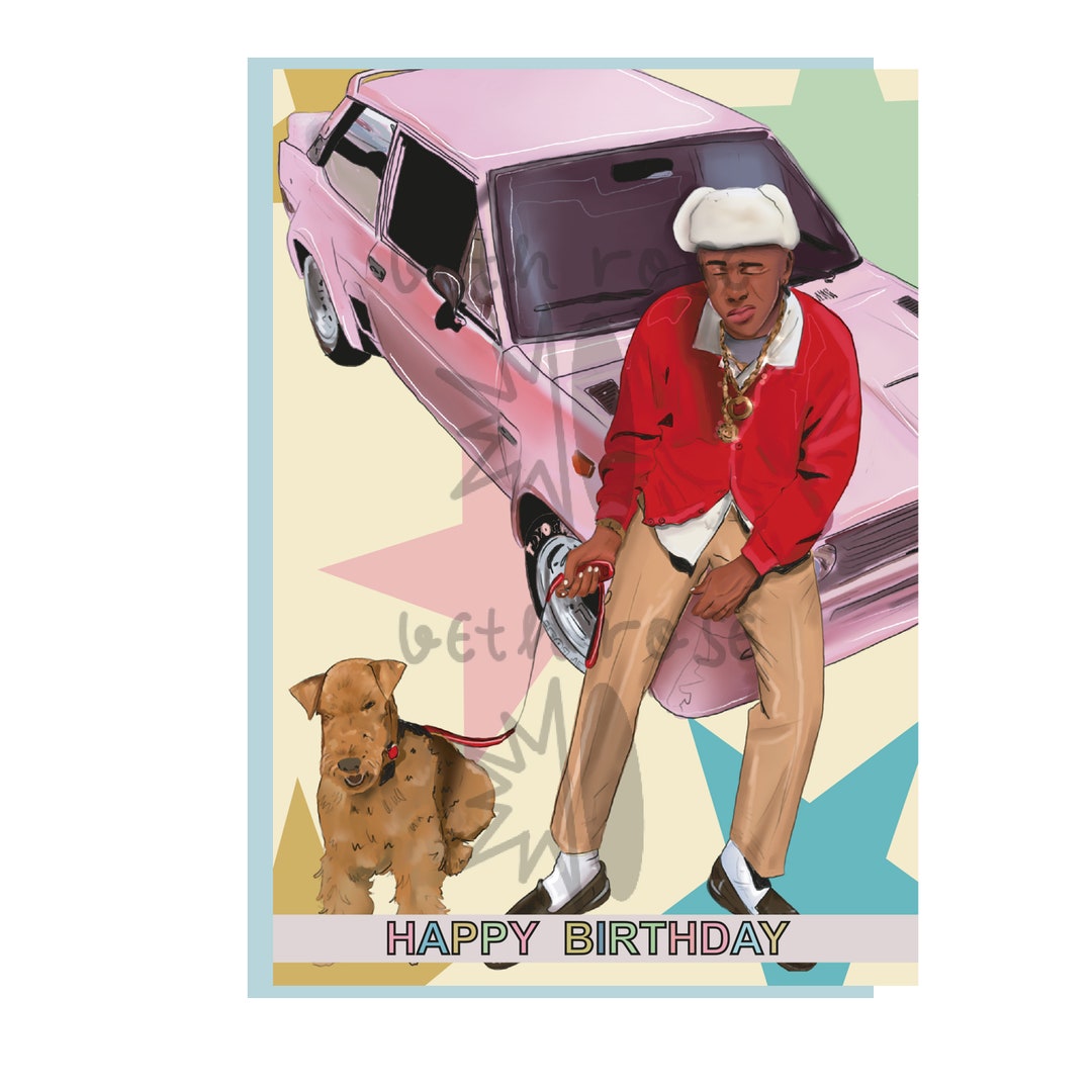 Tyler the Creator Birthday Card A5 Greetings Card - Etsy UK