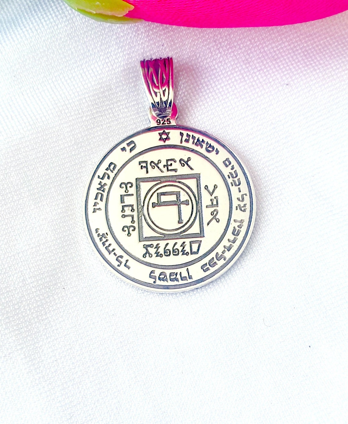 Pentacle of Fortune. Silver 925 Gold 9k Gold 14k - Etsy