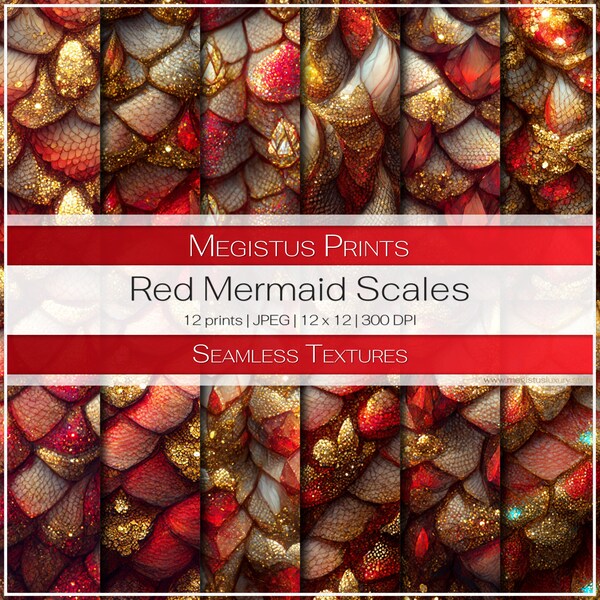 Red Scale - Etsy