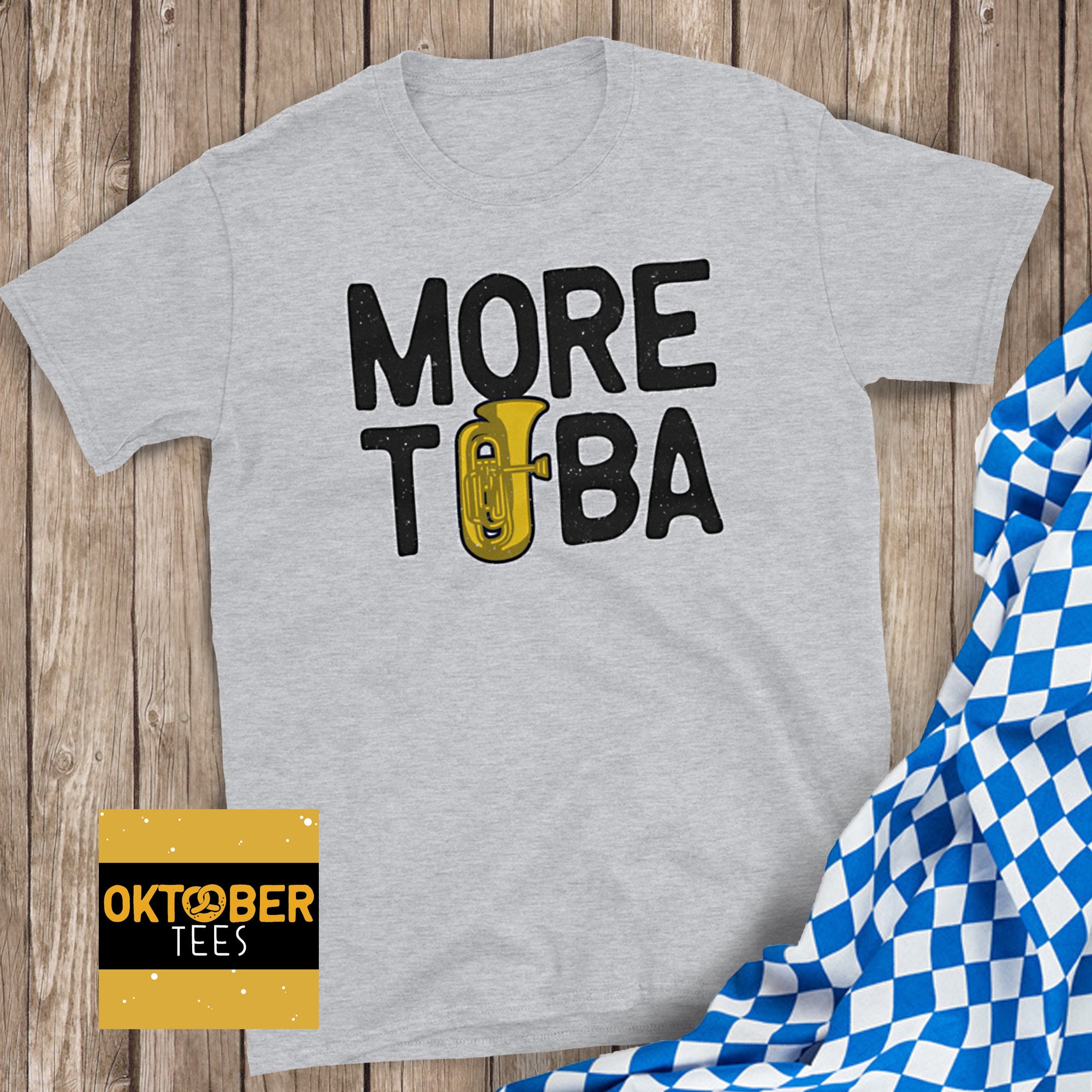 MORE TUBA Funny Tuba Player Gift Shirt Oktoberfest or Polka - Etsy