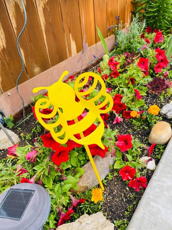 Bumble Bee Yard Stake - Etsy