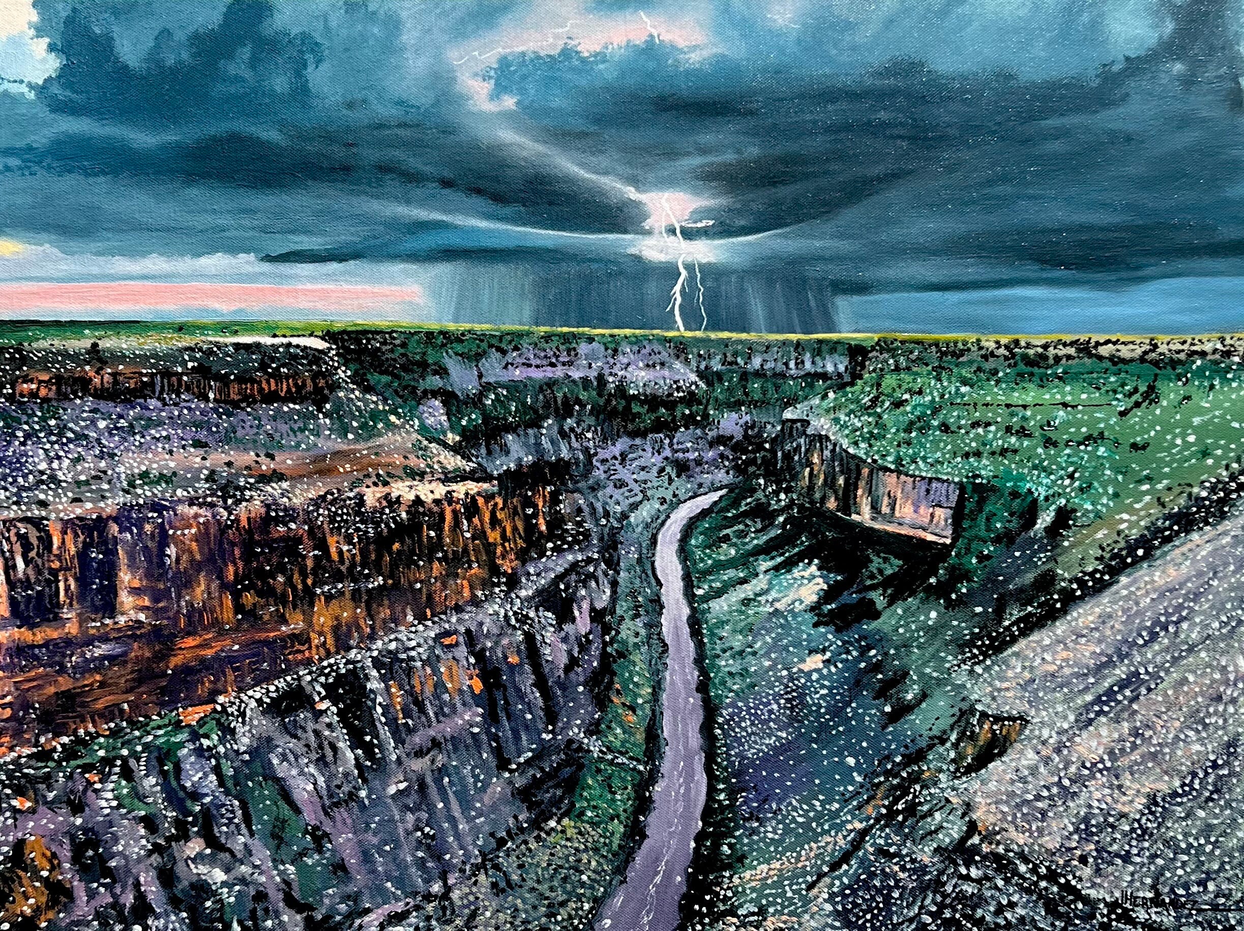 Rio Grande Gorge Original Landscape Oil Painting. Free 8x10 Print With ...