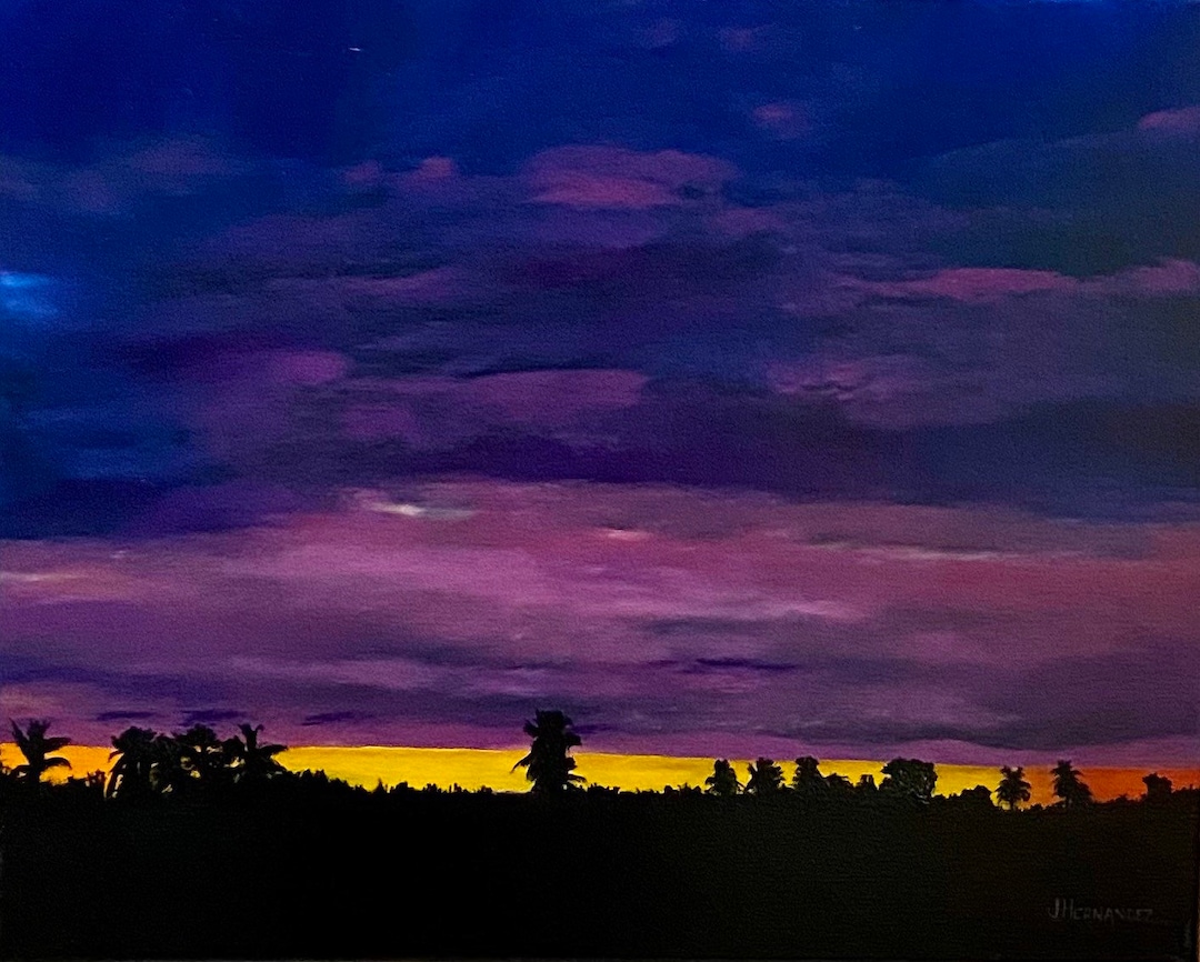 Sunset Splendor Painting free Art Print With Painting Purchase - Etsy