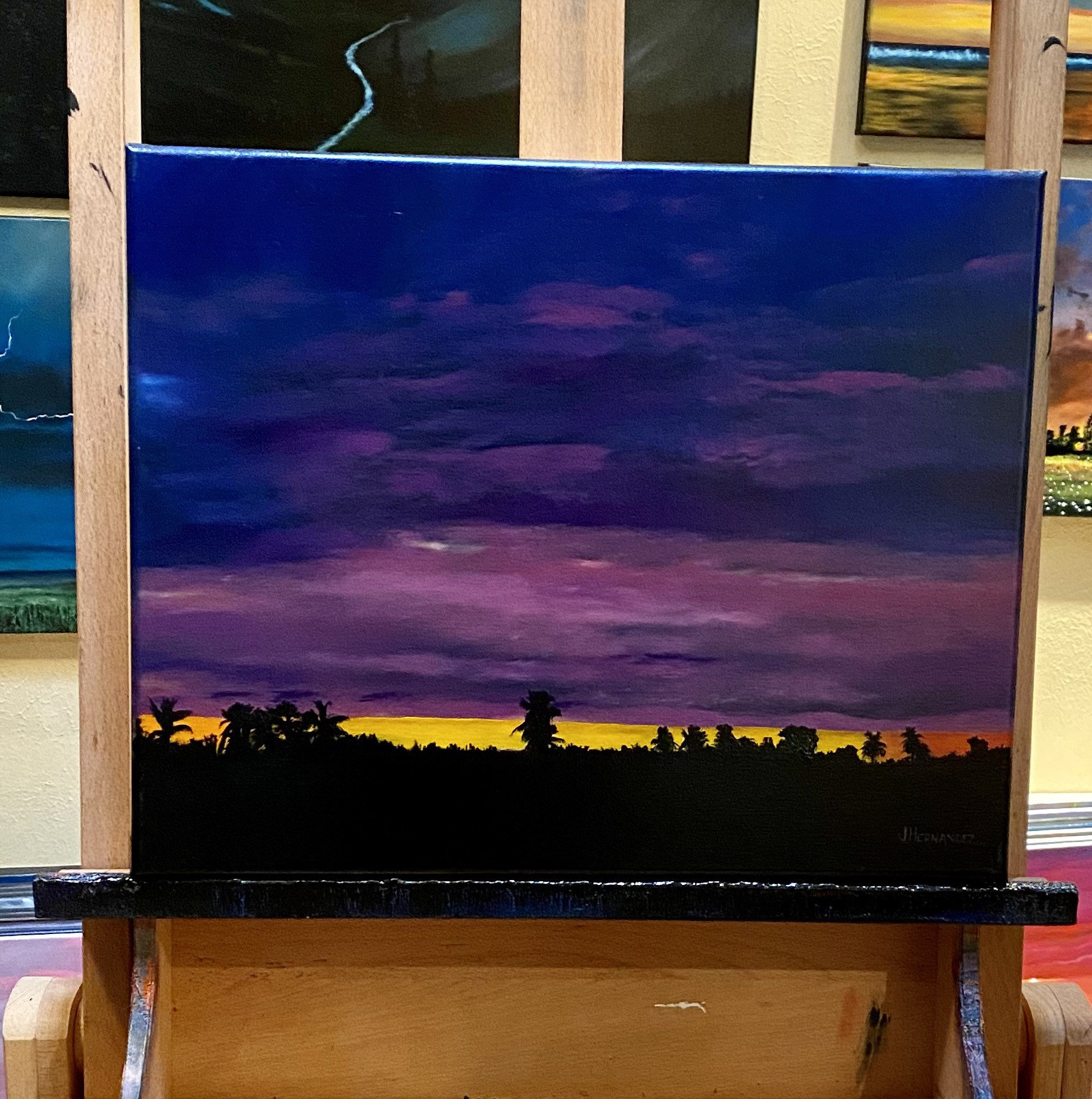 Sunset Splendor Painting free Art Print With Painting Purchase - Etsy