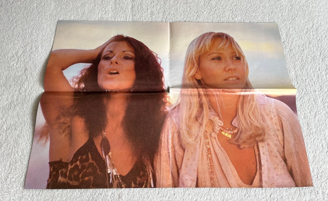ABBA Poster 1978 German Super Poster Magazine 1970s Björn Ulvaeus ...