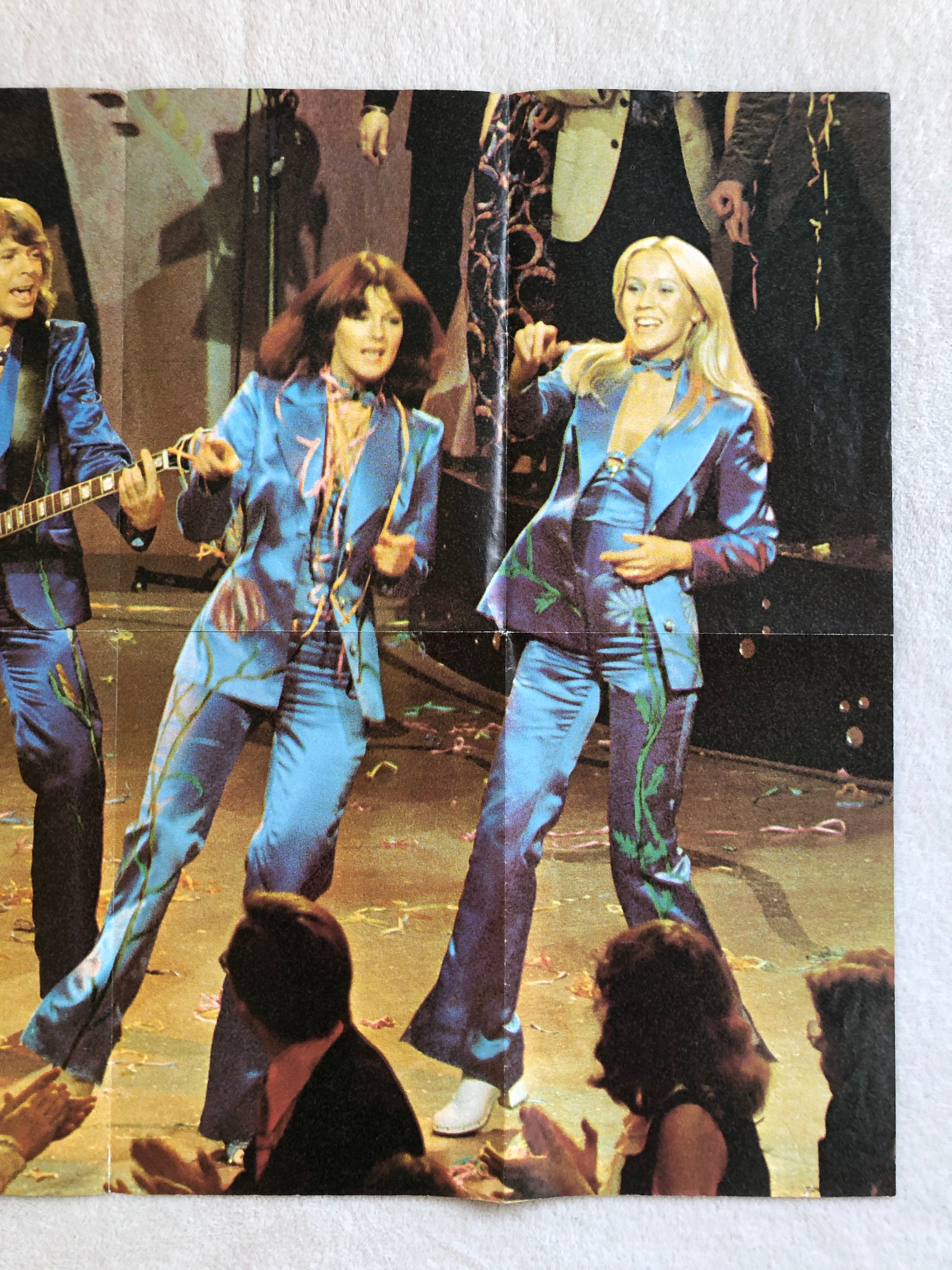 ABBA Poster 1976 Swedish Poster 1970s Björn Ulvaeus Agnetha | Etsy