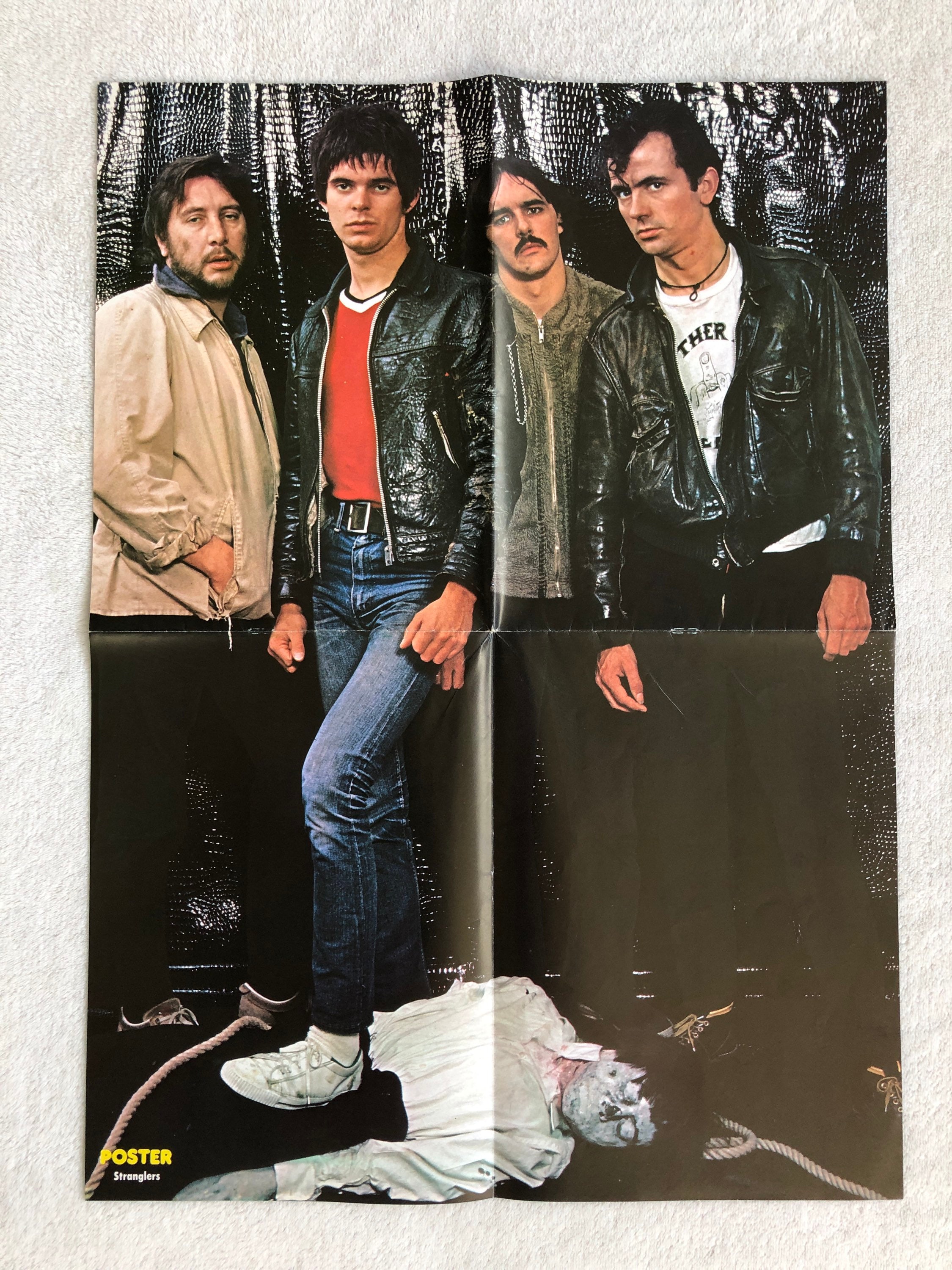 The Stranglers Poster 1977 Punk Swedish Poster Magazine 1970s | Etsy